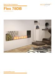 Flex 78DB: Double Sided Fireplace Insert - EcoSmart Fire