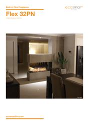 Flex 32PN: Peninsula Fireplace Insert - EcoSmart Fire