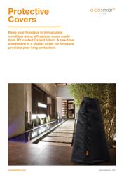 Pop 3L Protective Cover: Protect Your Fireplace - EcoSmart Fire